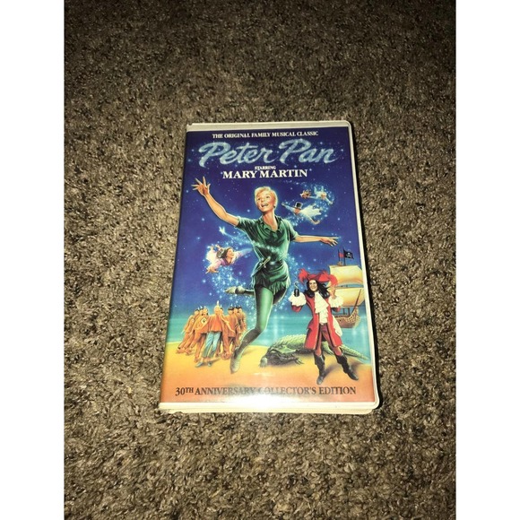 Goodtimes | Media | Peter Pan Starring Mary Martin Vhs | Poshmark